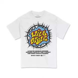 Beyond The Streets - Wild Style Short-Sleeve White Tee