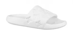 Louis Vuitton - White Padded Monogram Waterfront Slides