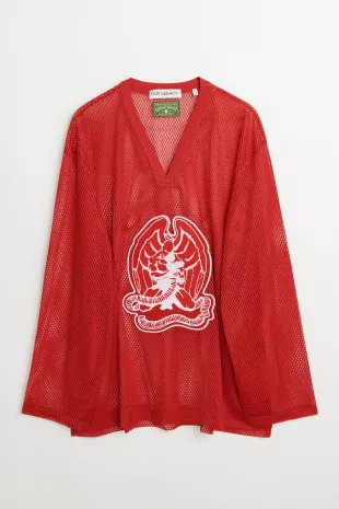 Our Legacy - Hockey Jersey Burgundy Mighty Mesh