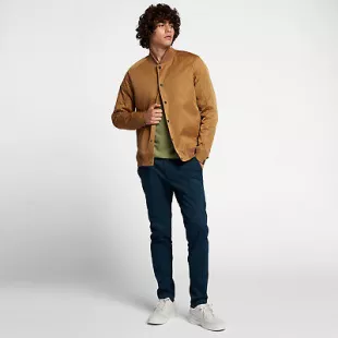 Nike - NikeLab Roger Federer US Open Jacket (Golden Beige/Armory Navy)