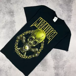 grailed - Vintage Metallica band tee