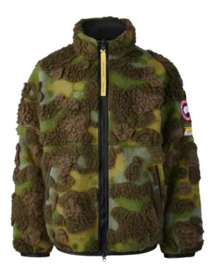 Canada Goose - x KidSuper x NBA Green Camo Fleece Jacket