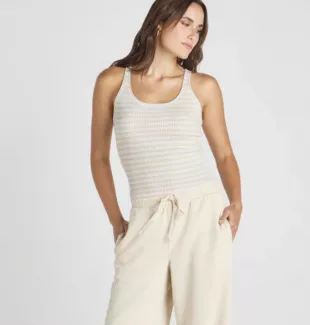 splendid - Striped Rib Sweater Tank