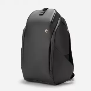 vessel - Black Leather PrimeX Backpack