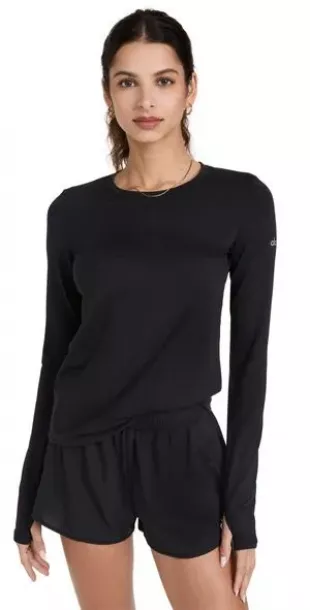 Alo Yoga - Alosoft Finesse Long Sleeve Tee