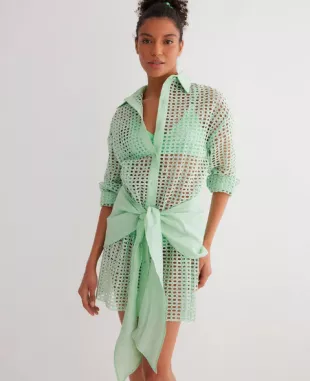 moeva - Jesabel Mint Green Dress