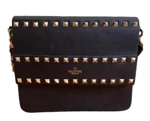 Valentino - Rock Stud Leather Handbag