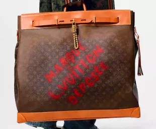 Louis Vuitton - Brown Dust Monogram Steamer 65 Large Backpack