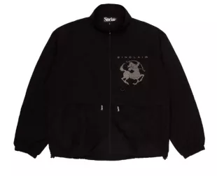 Sinclair Global - Black Mesh Pocket Windbreaker Jacket
