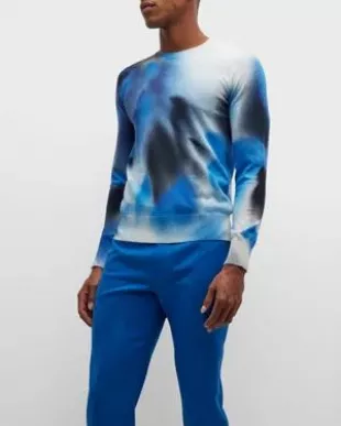 Alexander McQueen - Spray Paint Crew Sweater