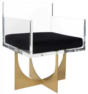 Jeneva Acrylic Arm Chair