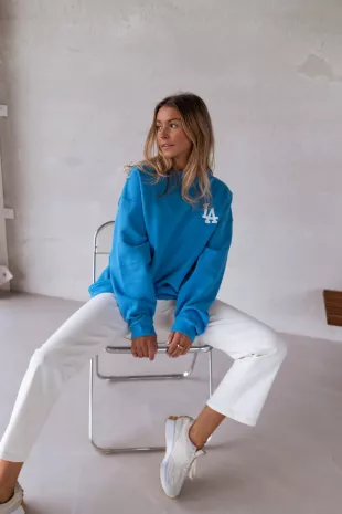 Easy Clothes - Blue Los Angeles Sweater