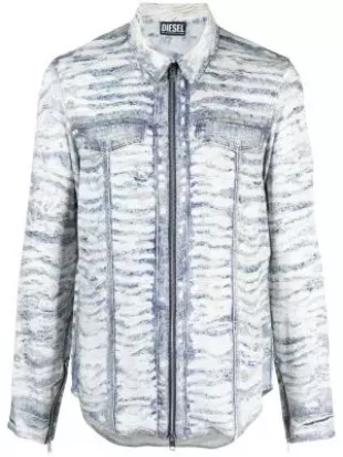 Diesel - Denim Long-sleeved Shirt