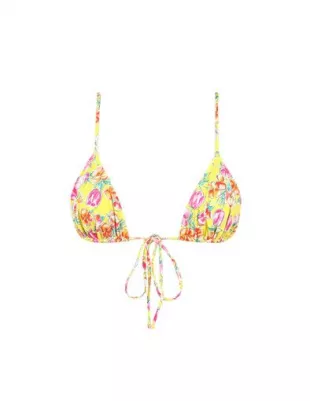 Heavy Manners - Miss Bahamas Triangle Front Tie Top