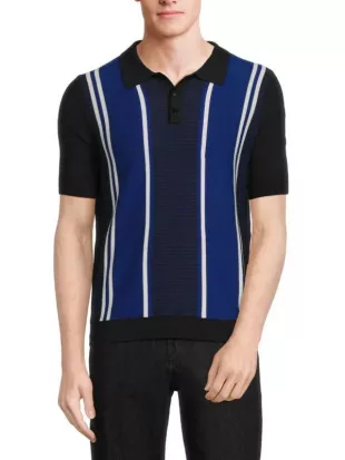 Max 'n Chester - Striped Polo Sweater