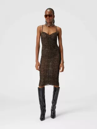 Missoni - Zig Zag Tulle Skirt with Central Gathering