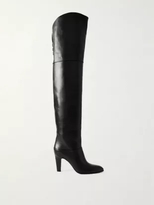 Chloé - Eve leather over-the-knee boots