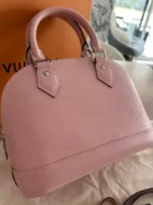 Louis Vuitton - Alma BB Leather Handbag