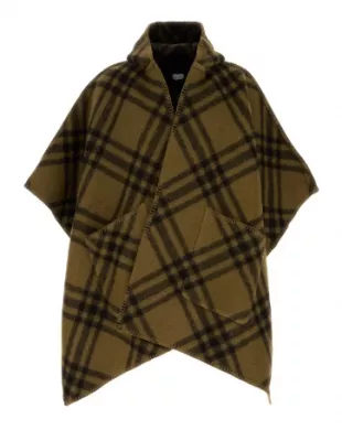 Burberry - Women's Green St Tbar Catherine Cape
