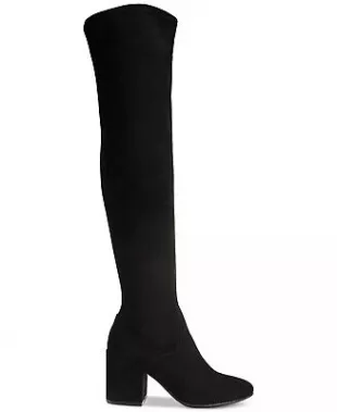 Bar III - Gabrie Over-The-Knee Black Boots