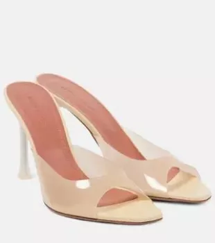 Amina Muaddi - Alexa PVC Mules