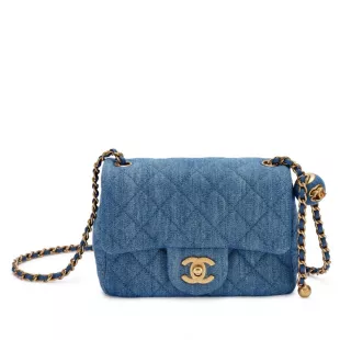 Chanel - Denim Classic Flap Bag