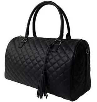 Amazon - Quilted Weekender Duffle Carry Bags