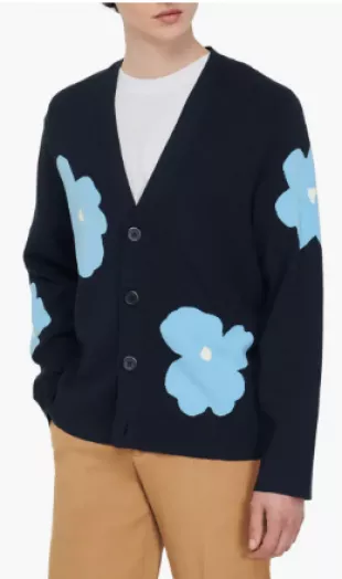 Sandro - Flower Cardigan