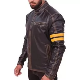 Noills - Genuine Leather Motorcycle Jacket Black