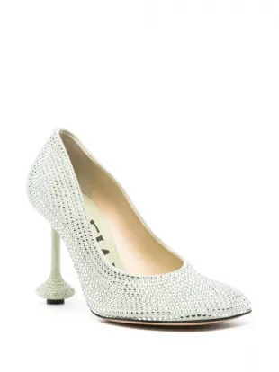 Loewe - 90mm Toy Crystal-Embellished Pumps