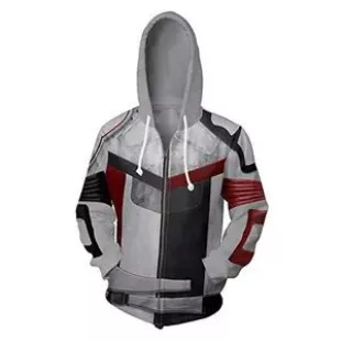Goteddy - Carlos Zip-up Hoodie Pullover Cosplay Hooded Zip Jacket Costume S