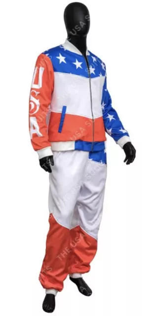 Unbranded - US Flag 2024 Olympics Tracksuit