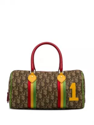 Dior - Vintage 2004 Rasta Boston Bag