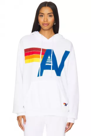Aviator Nation - Logo Stitch Pullover Hoodie
