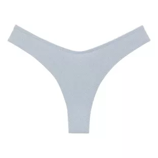 montce - Light Denim Lulu (Zig-Zag Stitch) Bikini Bottom