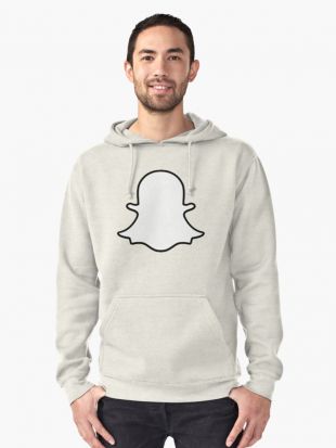 PurrfectCatNoir - ‘Snapchat (Logo)’ T-shirt by PurrfectCatNoir