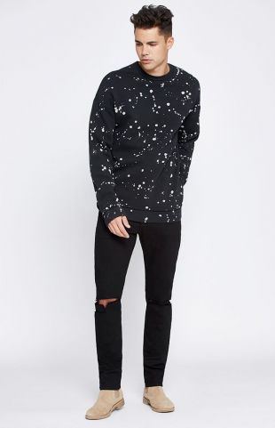 pacsun - PacSun Skinny Comfort Stretch Destroy Black Jeans at PacSun.com