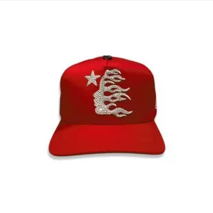 Hellstar - Red Crystal Logo Snapback Hat