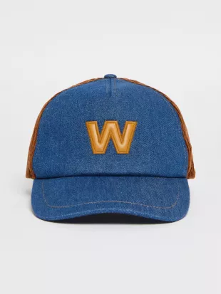 weekend - Max Mara Velvet and Denim Baseball Cap