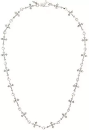Emanuele Bicocchi - Silver Multi-Cross Avelli Necklace
