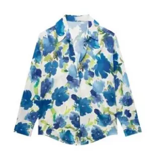 Generic - Women Button Up Blouse Woman Long Sleeve Shirts