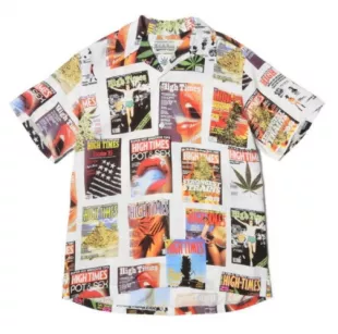 Wacko Maria - x High Times Cover Print Shirt