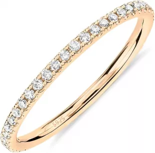 pavoi - 14K Gold Plated Solid 925 Sterling Silver CZ Simulated Diamond ...