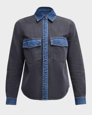 Veronica Beard - Noah Shirt Colorblock