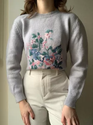 Chosen Family 2024 Heather Graham Pink Sweater