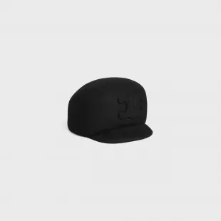 Celine - Triomphe Cap in Wool Felt
