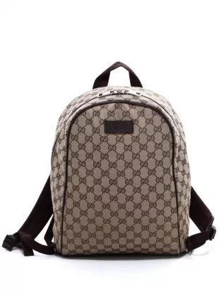 Gucci - GG Canvas Backpack