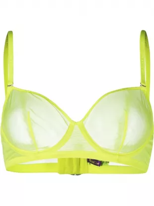 Maison Close - Sheer Balconette Bra