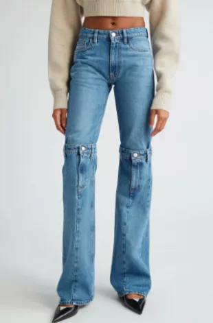 Coperni - Open Knee Denim Jeans