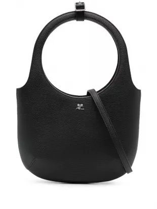 Courrèges - Holy Leather Bag in Black